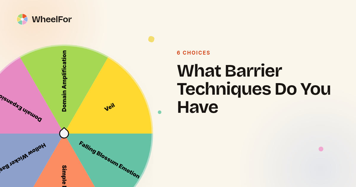 What Barrier Techniques Do You Have Wheel | WheelFor
